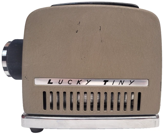 LUCKY TINY SLIDE Projector Electric Vintage Untested Spares & Repairs ...