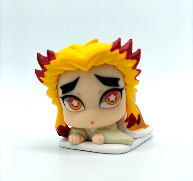 DEMON SLAYER KIMETSU no Yaiba Kyōjurō Rengoku mini figure pvc Japan ...