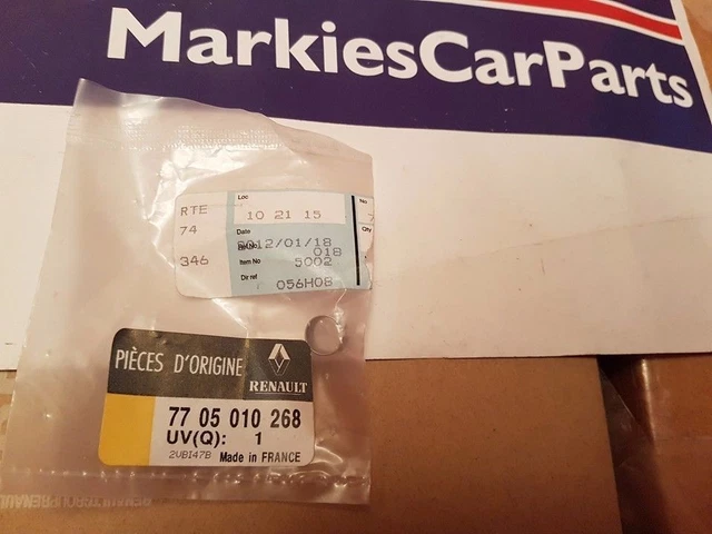 RENAULT VARIOUS MODELS Washer - Plain Genuine Renault 7705010268 EUR 8 ...