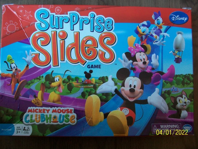 SURPRISE SLIDES BOARD Game Mickey Mouse Clubhouse Disney Wonder Forge £ ...