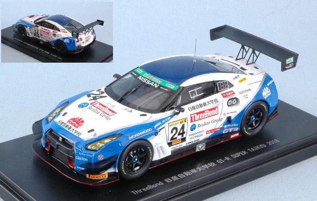 MODEL CAR SCALE 1:43 Ebbro Nissan GT3 Racing vehicles diecast $170.17 ...