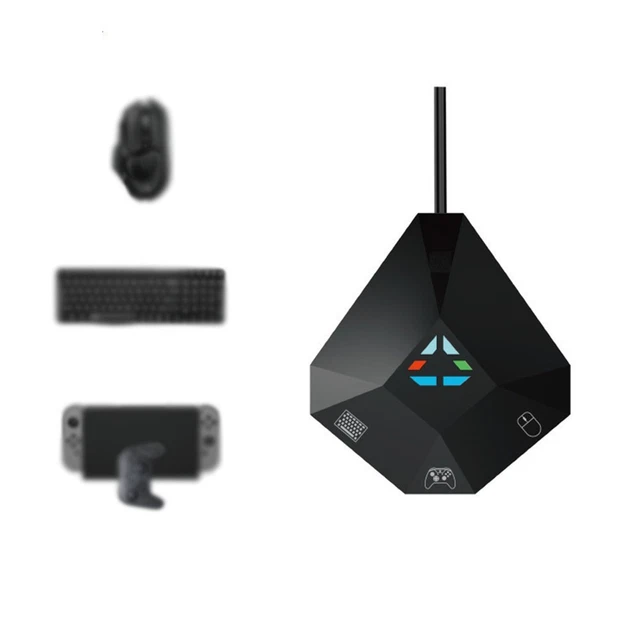 FOR PS4 FOR Xbox For NS Switch Keyboard Mouse Converter Custom Mapping ...