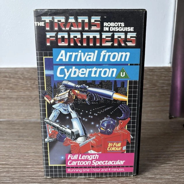 TRANSFORMERS ARRIVAL FROM Cybertron VHS Tape 1988 PAL £7.58 - PicClick UK