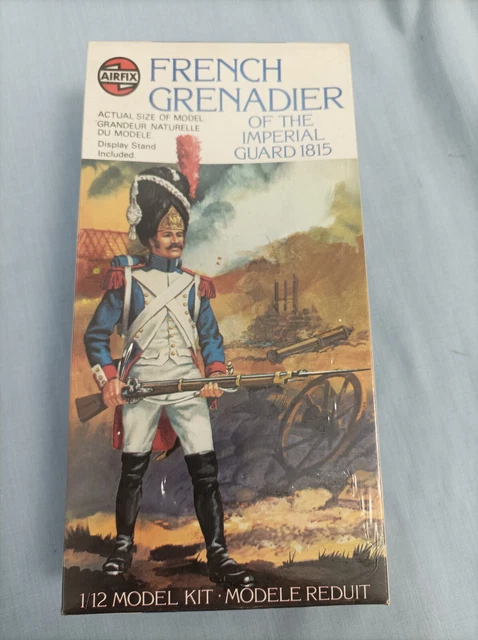 AIRFIX FRENCH GRENADIER of the Imperial Guard 1815 1:12 Scale MIB £40. ...