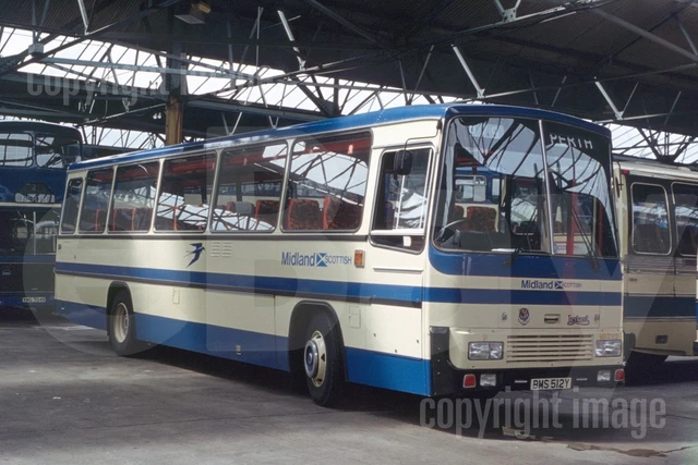 BUS PHOTO - Midland Scottish BMS512Y Leyland Tiger Alexander TE type £1 ...