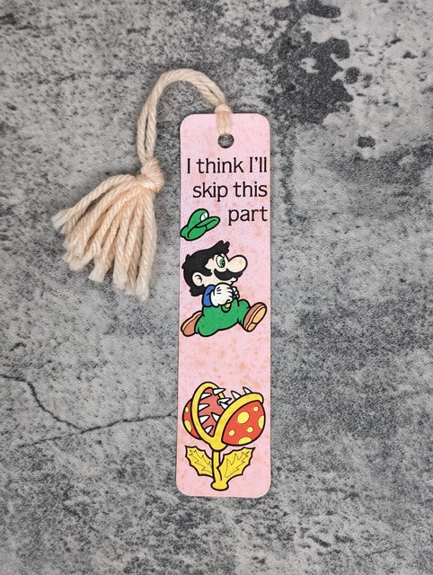 VTG 1989 LUIGI JUMPING Piranha Plant Super Mario Bros. Nintendo Antioch ...