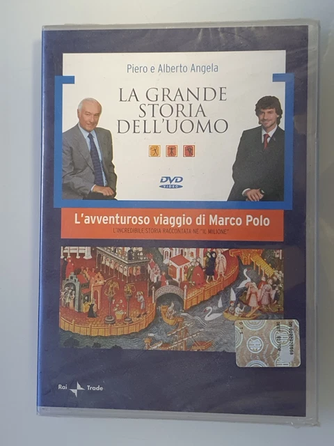 DVD SEALED PIERO E Alberto Angela : L'avventuroso Viaggio Di Marco Polo ...