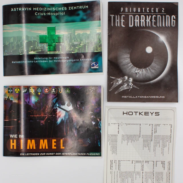 PRIVATEER 2 THE Darkening ORIGIN Systems 1996 Big Box PC MS-DOS Windows ...