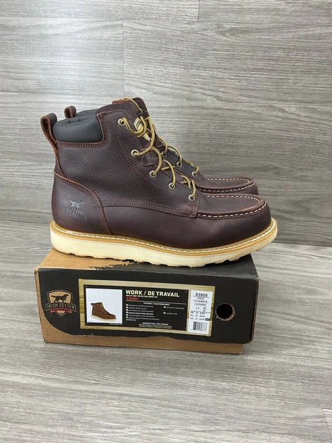 RED WING IRISH Setter Ashby Steel Toe Brown Leather Work Boots Mens 13 ...