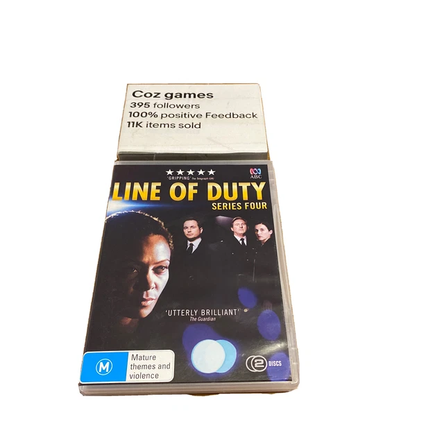 DVD LINE OF Duty Series Four $11.95 - PicClick AU