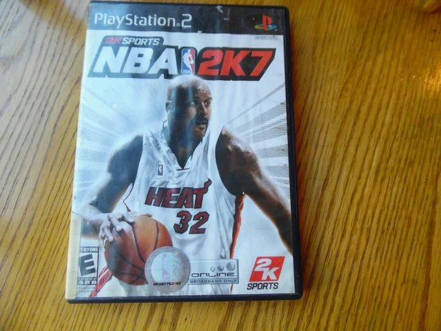 COUVERTURE SHAQ PLAYSTATION 2 PS2 NBA 2K7 NBA Basketball Shaquille O ...