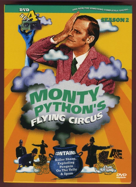 MONTY PYTHON'S FLYING Circus Neu DVD Set 4 Staffel 2 BBC British TV ...
