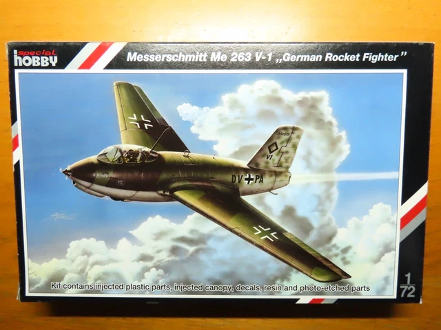 SPECIAL HOBBY 1/72 Messerschmitt Me 263 V-1 `German RocketFighter ...