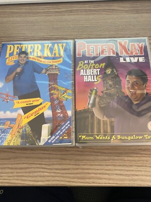 PETER KAY: LIVE Collection (Bolton Albert Hall & Top Of Tower) DVD New ...