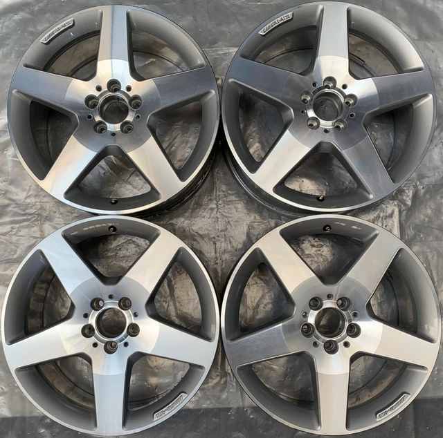 4 ORIG MERCEDES-BENZ Alloy Wheels AMG 8.5Jx19 ET59 A1664011902 ML Gle ...