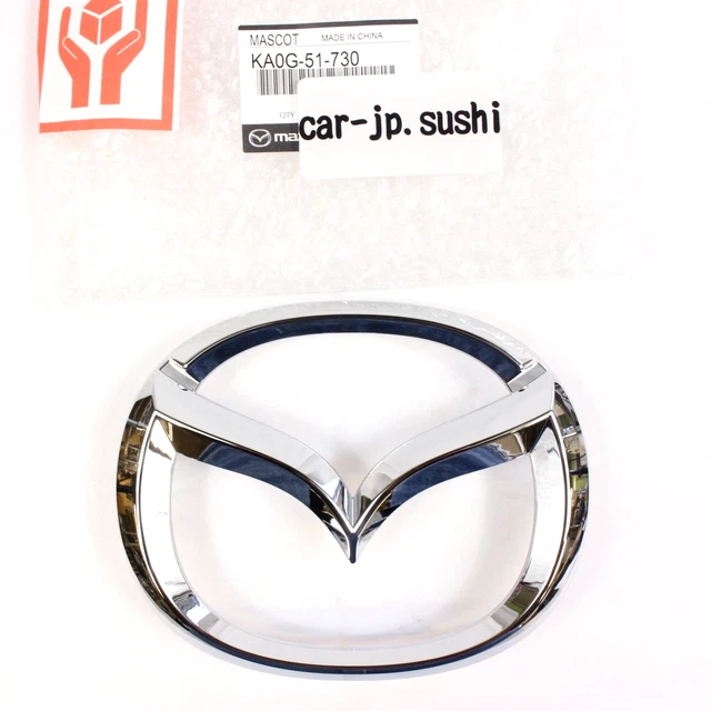MAZDA GENUINE CX-5 KF#P 16-20 CX-9 Front Grille Chrome Emblem KA0G-51 ...