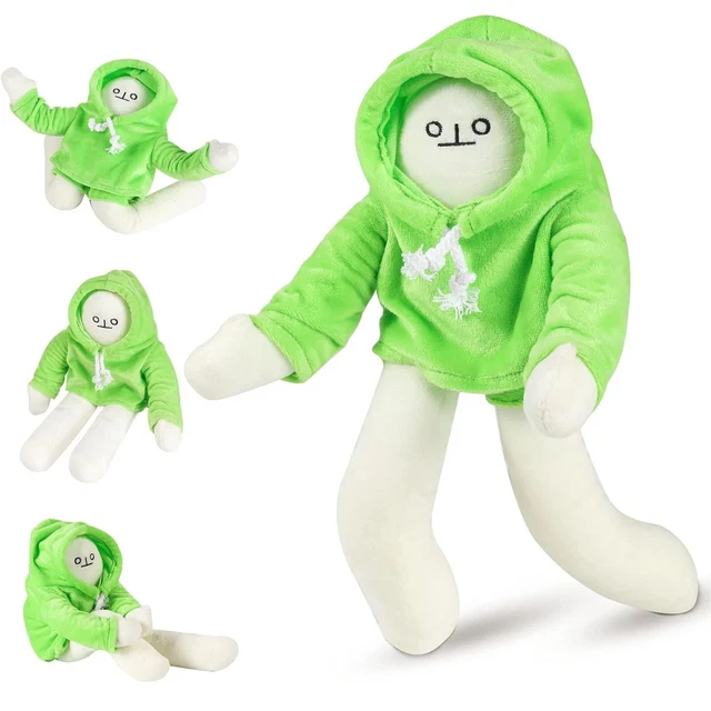 40CM BANANA MAN Green Plush Doll With Magnet In Hand Preferred Toy Gift ...