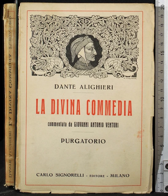LA DIVINA COMMEDIA. Purgatorio. Dante Alighieri. Carlo Signorelli. EUR ...