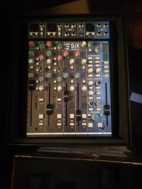 SOLID STATE LOGIC SSL Six Superanalogue Mixer / Bus Compressor BOXED ...