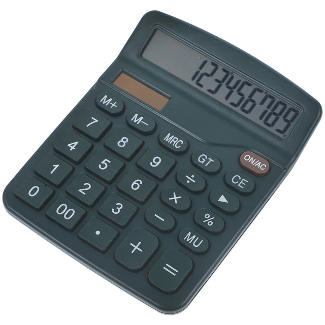 SMALL CALCULATOR DESK Calculator Office Calculator with Big Button New ...