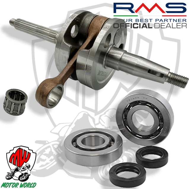 CRANKSHAFT RMS + Bearings SKF And Oil Seals Piaggio Free £105.17 ...