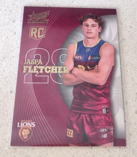 2023 LEGACY JASPA Fletcher Rookie Card Base* Lions #170 Draft Pick #12 ...