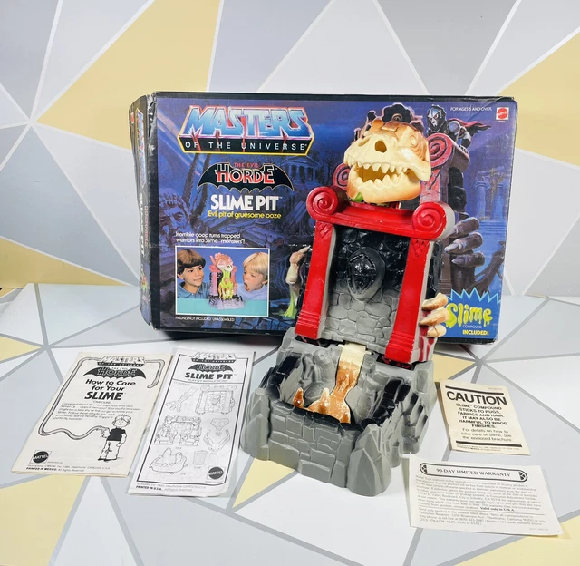 MOTU SLIME PIT Modellino in scatola Mattel Masters Of The Universe ...