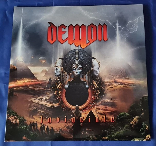 DEMON-INVINCIBLE- DOUBLE ALBUM In Red Vinyl- 2024 -Frontier Records -Fr ...