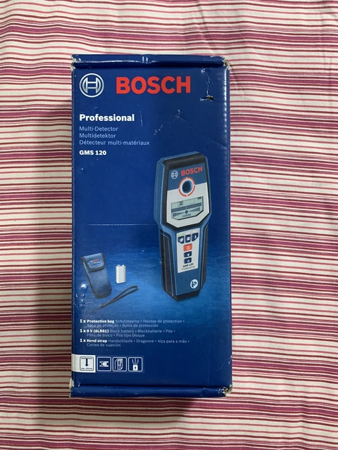 BOSCH GMS 120 Pro Multi Detector With Case New £90.00 - PicClick UK