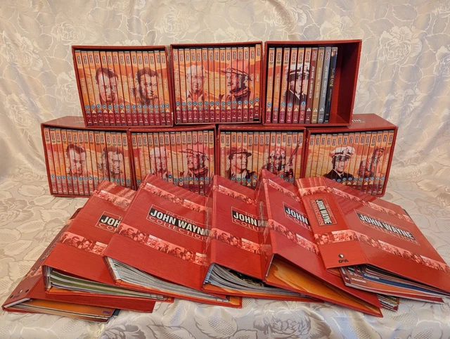 THE CLASSIC JOHN wayne collection deagostini COMPLETE £208.72 - PicClick UK
