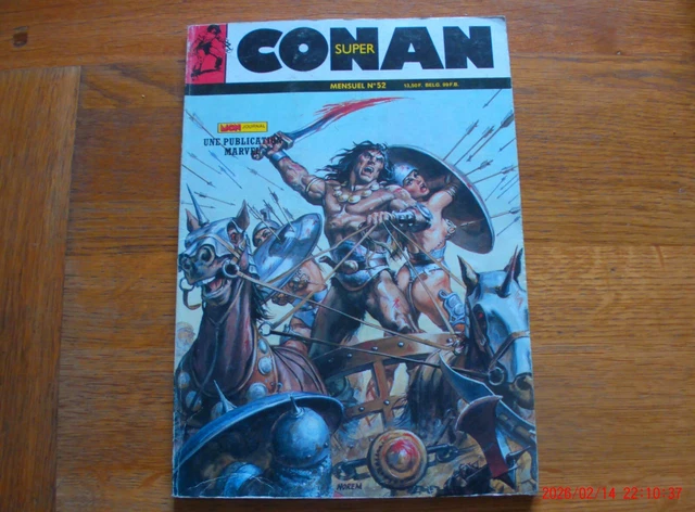 SUPER CONAN N° 52 LES LIONS DE FER DE JOHN BUSCEMA CHEZ MON JOURNAL TBE++++ EUR 5,00 - PicClick FR