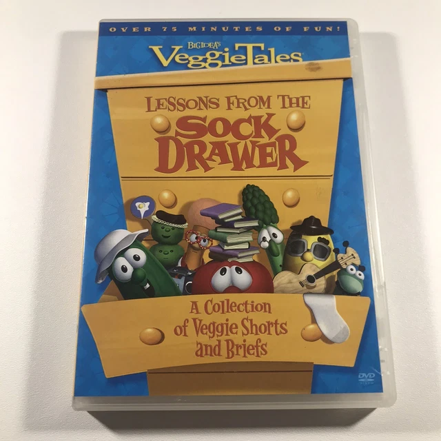 VEGGIE TALES LESSONS From The Sock Drawer DVD Region Free NTSC $15.00 ...