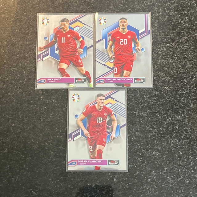 LUKA JOVIC DUSAN Vlahovic Milinkovic-Savic Topps La strada più bella ...