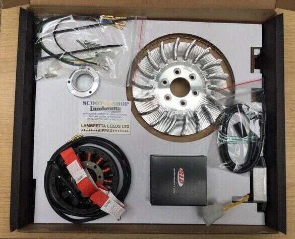 LAMBRETTA VAPE SPORT 12V Varitronic Ignition System - Gp-Dl Sip Ac ...