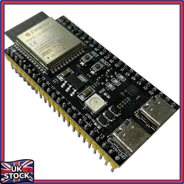 Esp32 Esp32 S3esp32 C3 Esp32 Development Board Dual Type C Esp32 C3 Devkitm 1 £1049 Picclick Uk