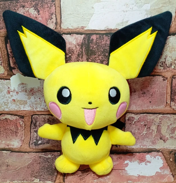 OFFICIAL POKÉMON PICHU Plush Soft Toy 2023 Cuddly 8" £10.49 - PicClick UK
