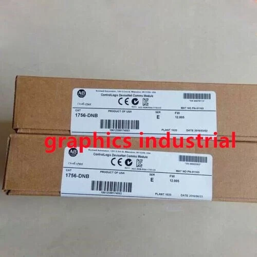 AB 1756-DNB / E ControlLogix DeviceNet Bridge Scanner Module New Allen ...