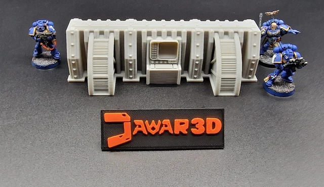 CONSOLE ENERGY BRIDGE con Turbine per Warhammer 40k 28mm Paesaggio EUR ...