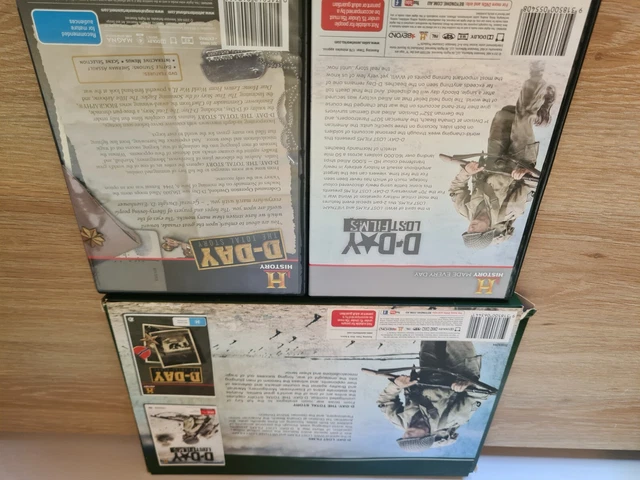 HISTORY CHANNEL THE D-DAY COLLECTION: D-DAY LOST FILMS 3 disc ...