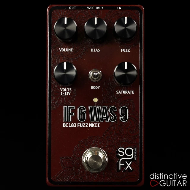 BRANDNEU SOLIDGOLDFX IF 6 Was 9 Mkii Bc183 Fuzz Pedal EUR 189,04 ...