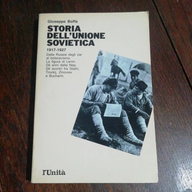 STORIA DELL'UNIONE SOVIETICA 1917-1927. Giuseppe Boffa. L'Unità 1990 Vol 1 EUR 2,00 - PicClick IT
