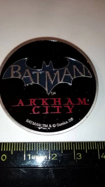 UNIKAT-BATMAN-ARKHAM CITY- US-MILITARY Challenge Coin, sehr seltenes ...