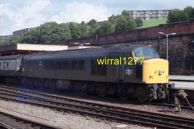 ORIGINAL RAILWAY PHOTOGRAPHIC negative Class 45 45110 at Sheffield (2 ...