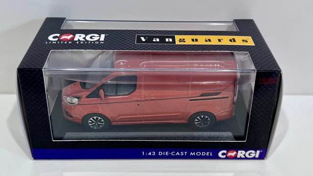 CORGI VANGUARDS VA15101 Ford Transit Custom Sport - Orange Glow - Brand ...