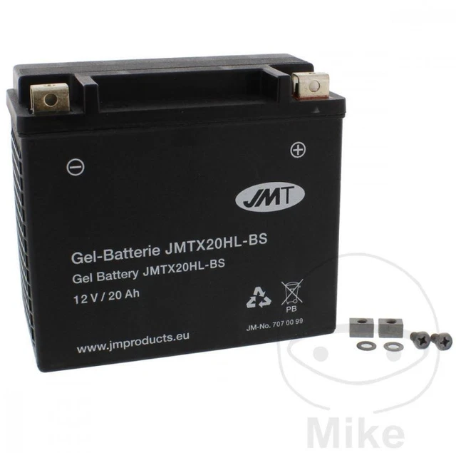 JMT GEL BATTERIE YTX20HL-BS 12 V 20 Ah 310 A 175 x 87 X 154 MM EUR 110,07 - PicClick FR