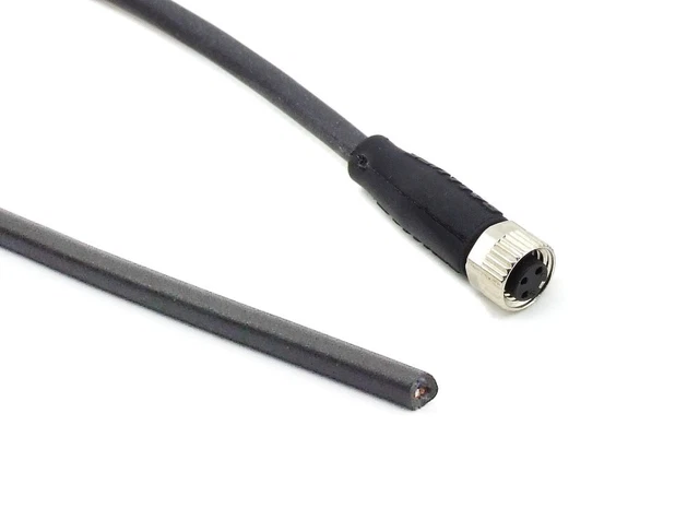 3-PIN M8 ROBOTIK Sensor Lead Cable Industrial Sensor Electrical Cable ...