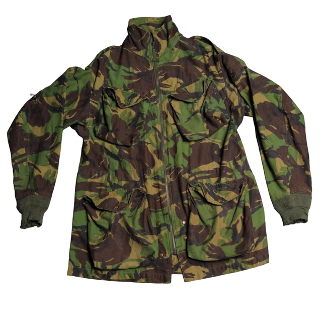 GENUINE BRITISH ARMY Issue DPM Parachutist Camouflage Smock Knitted ...