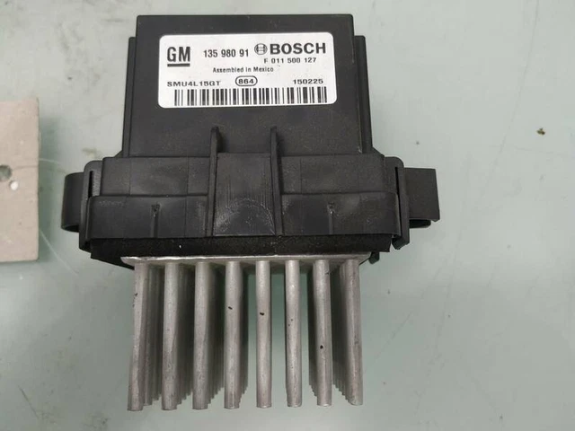 13598091 RESISTANCE CHAUFFAGE pour OPEL ASTRA J LIM. EXCELLENCE 2009 ...