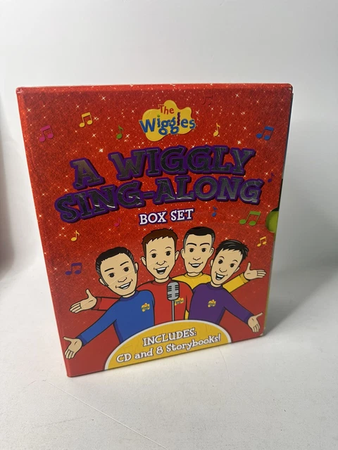 THE WIGGLES: A Wiggly Sing-Along Box Set A CD & 8 Board Books $41.65 ...