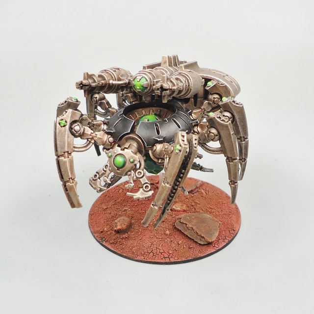 NECRON CANOPTEK SPYDER Painted And Based - Necrons Warhammer 40k Army £ ...